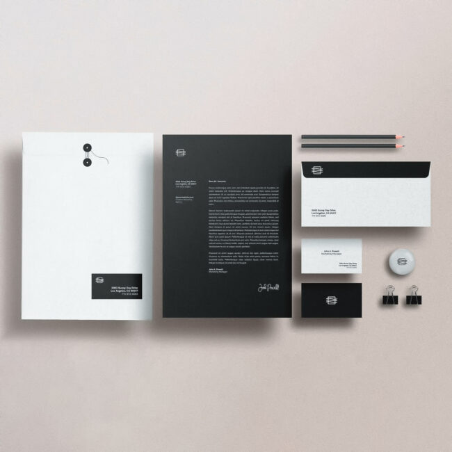 Visual identity package | LuxArt Studio.pl